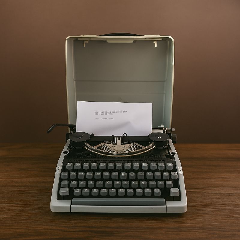 Silver-Seiko Manual Typewriter – Made in Japan | Vintage ...