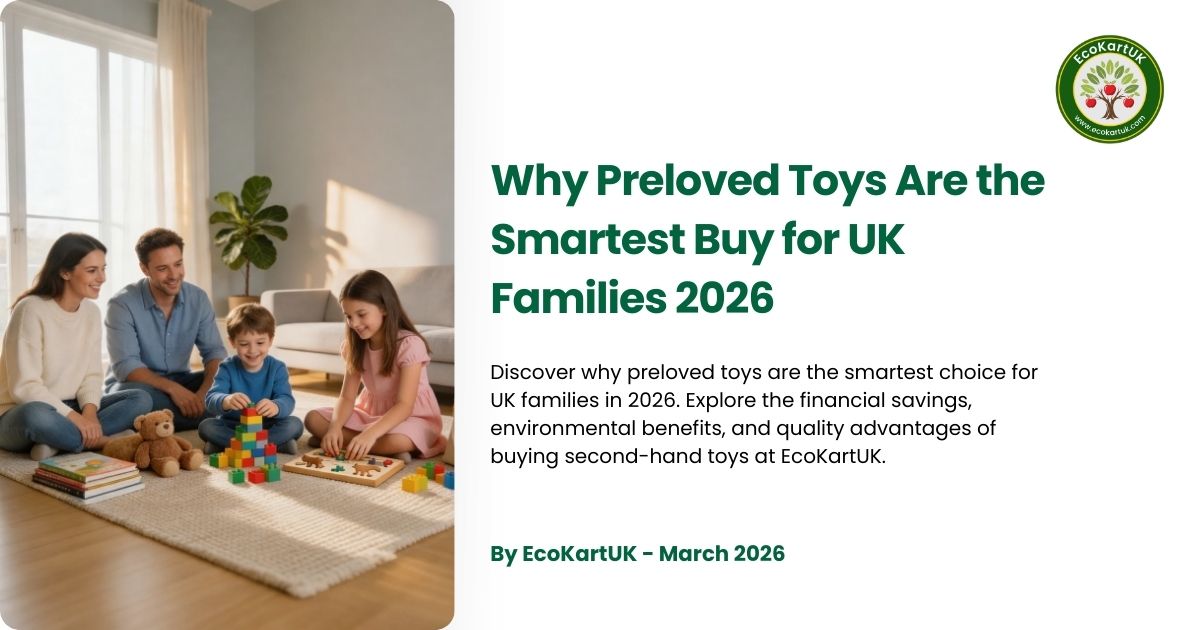 Why Preloved Toys Are Smartest Buy for UK Families 2026